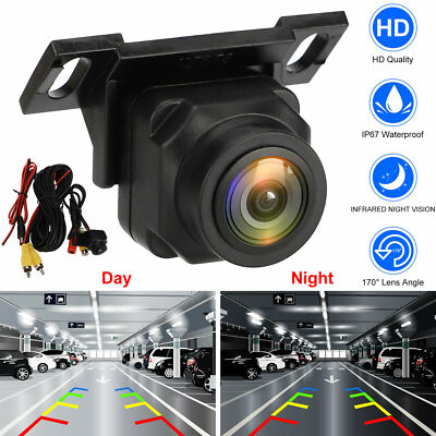 170º Car Auto Rear View Reverse Backup Parking Camera Waterproof HD ...