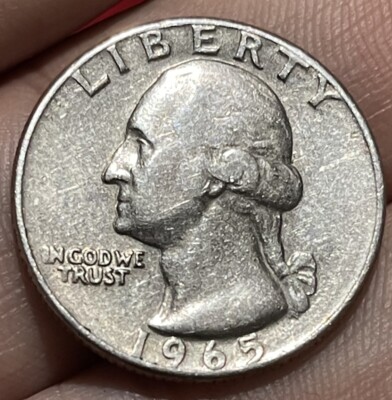 1965 Liberty Quarter No Mint Error Lettering Rare Find | eBay