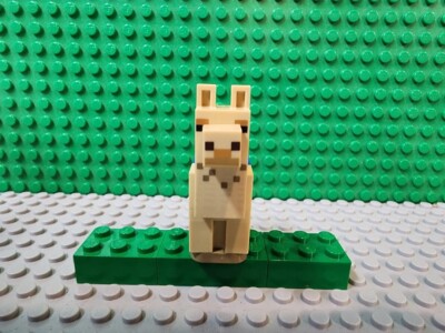LEGO Minecraft Alpaca / Llama minellama01 Tan 21167 Brick Built ...