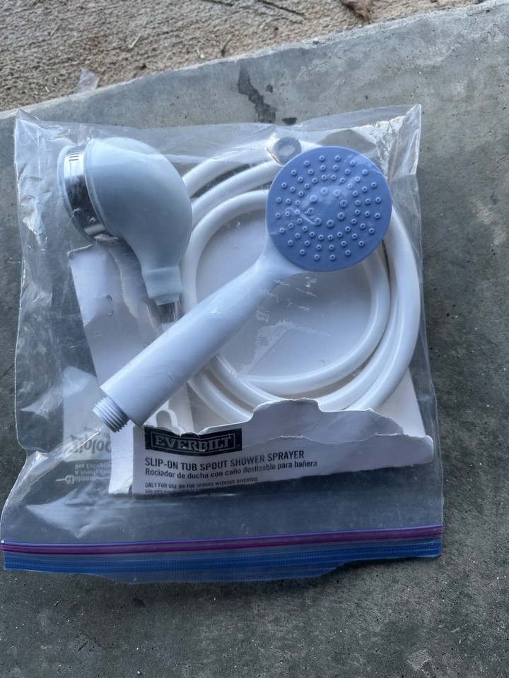 Slip-On Tub Spout with Hand Shower | eBay