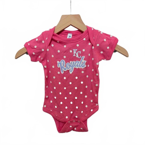 KC Royals Baby Bodysuit 12 Months Pink Polka Dot | eBay