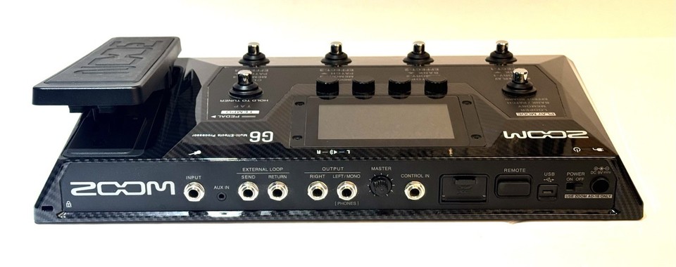 Zoom G6 Multi-Effects Processor W/Power Adapter - Fast Ship! | eBay