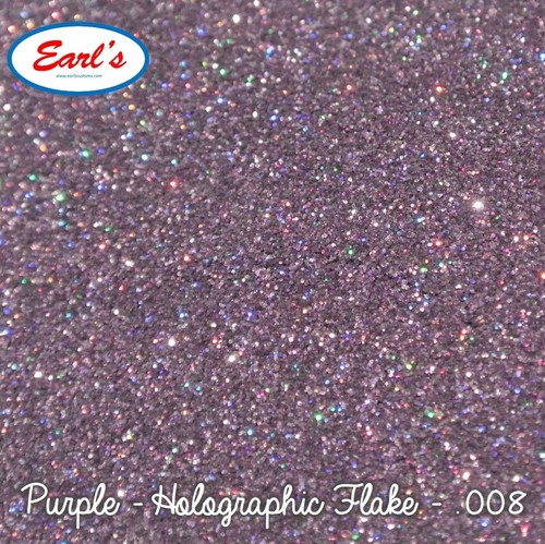 50g Holographic Purple metal flake paint standard size 0.008 ...