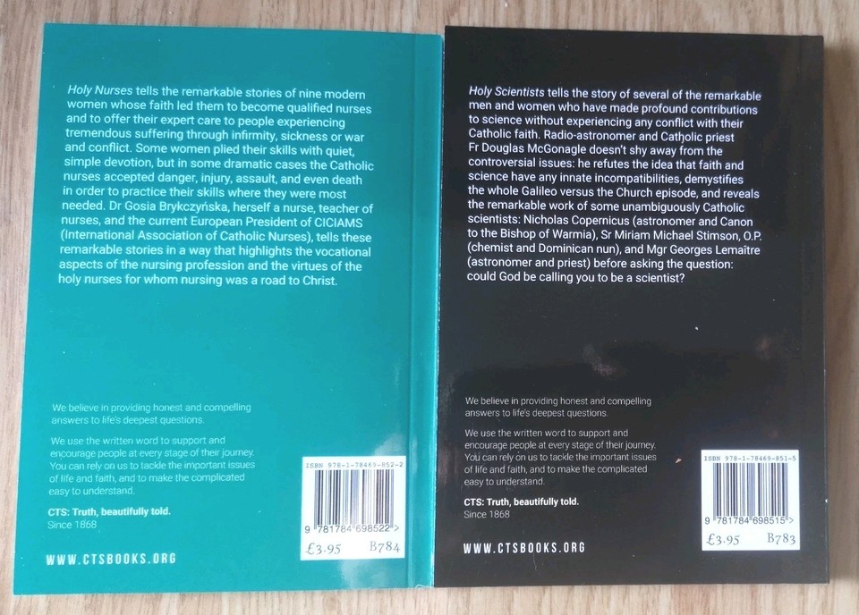 Holy Nurses - Holy Scientists (2 Books) | eBay UK