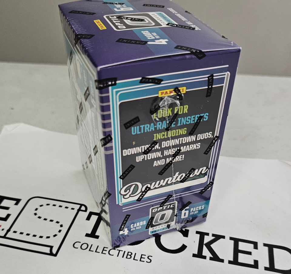 2025 Panini Donruss Optic Football NFL Blaster Box Purple Shock ...