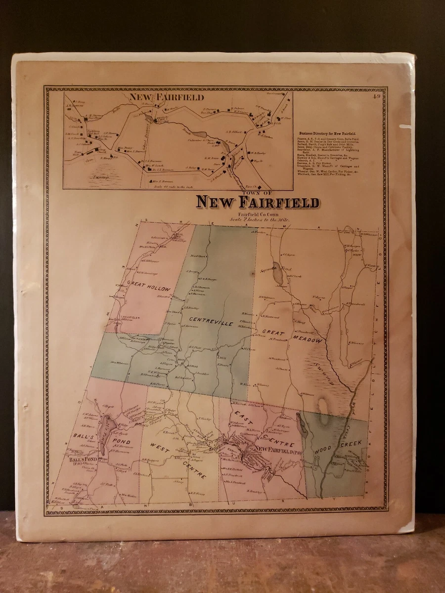 Town Of Fairfield Ct Map