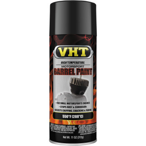 VHT CERAMIC HIGH TEMPERATURE SATIN BLACK PAINT URETHANE ENGINE CASE ...