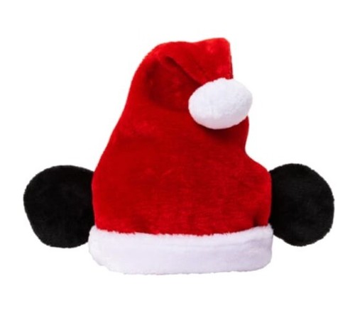 🔥Disney Santa Hat Mickey Mouse Ears Holiday Cap Red Christmas BNWT🔥 | eBay