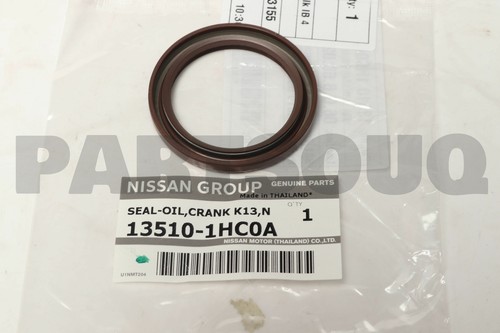 135101HC0A Genuine Nissan SEAL-OIL,CRANKSHAFT FRONT 13510-1HC0A | eBay
