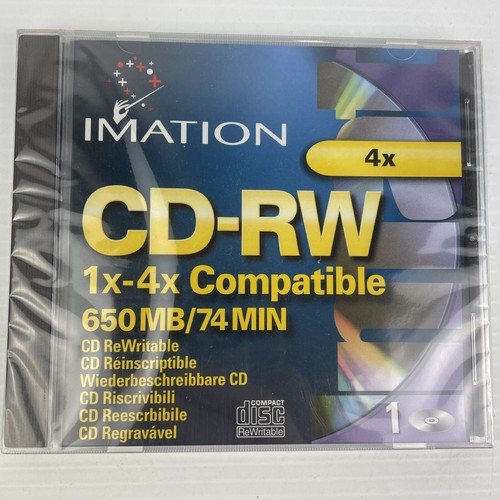Imation CD CD-R 650MB 4x Speed Brand New & Sealed Blank | eBay