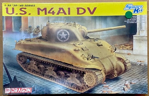 DRAGON 6404 1/35 U.S. M4A1 DV Sherman Tank Smart Kit ~ Sealed | eBay