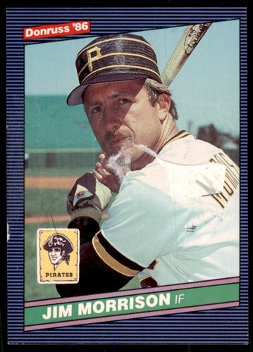 1986 Donruss Jim Morrison Baseball Cards #386 | eBay