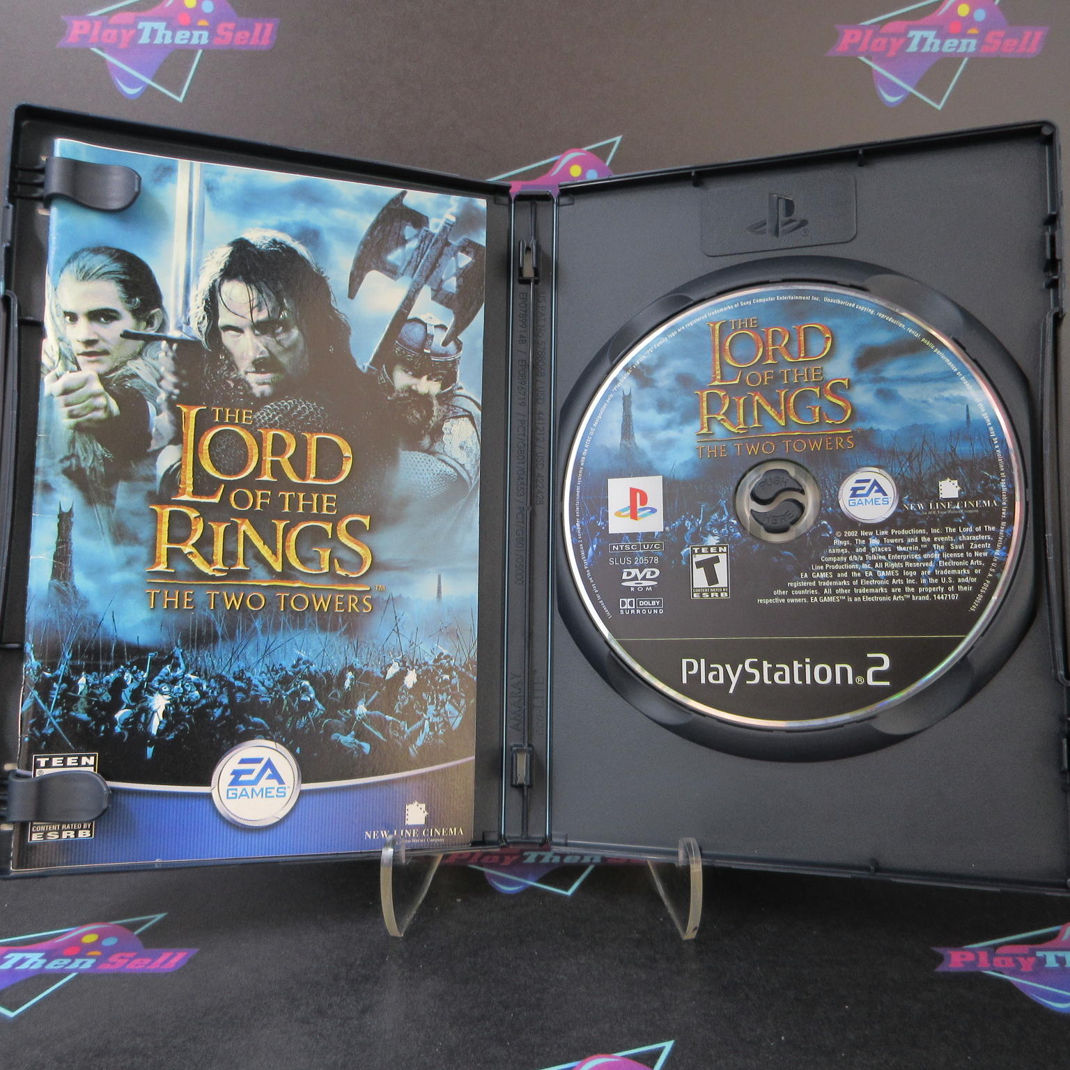 Lord of the Rings The Two Towers PS2 PlayStation 2 - Complete CIB | eBay