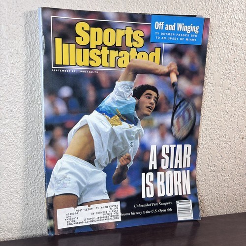 September 17 1990 Pete Sampras Tennis US Open Tennis Sports Illustrated ...