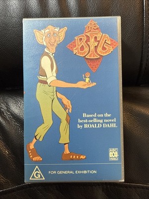The BFG (Big Friendly Giant) Roald Dahl (1992) ABC Video VHS (VGC/NM ...