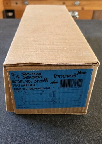 SYSTEM SENSOR D4120W WATERTIGHT 4 WIRE PHOTOELECTRIC DUCT SMOKE ...