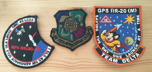 USAF GPS Satellite Launch Patch Lot - 3pcs. | eBay