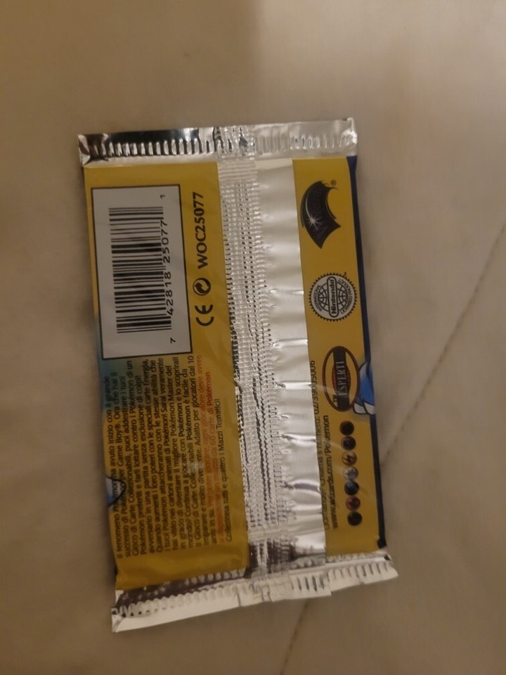 ( ITALIAN Edition, Pokemon Base Booster Pack | eBay