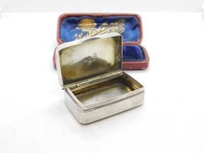 Boxes - Silver Snuff Box Hallmarks