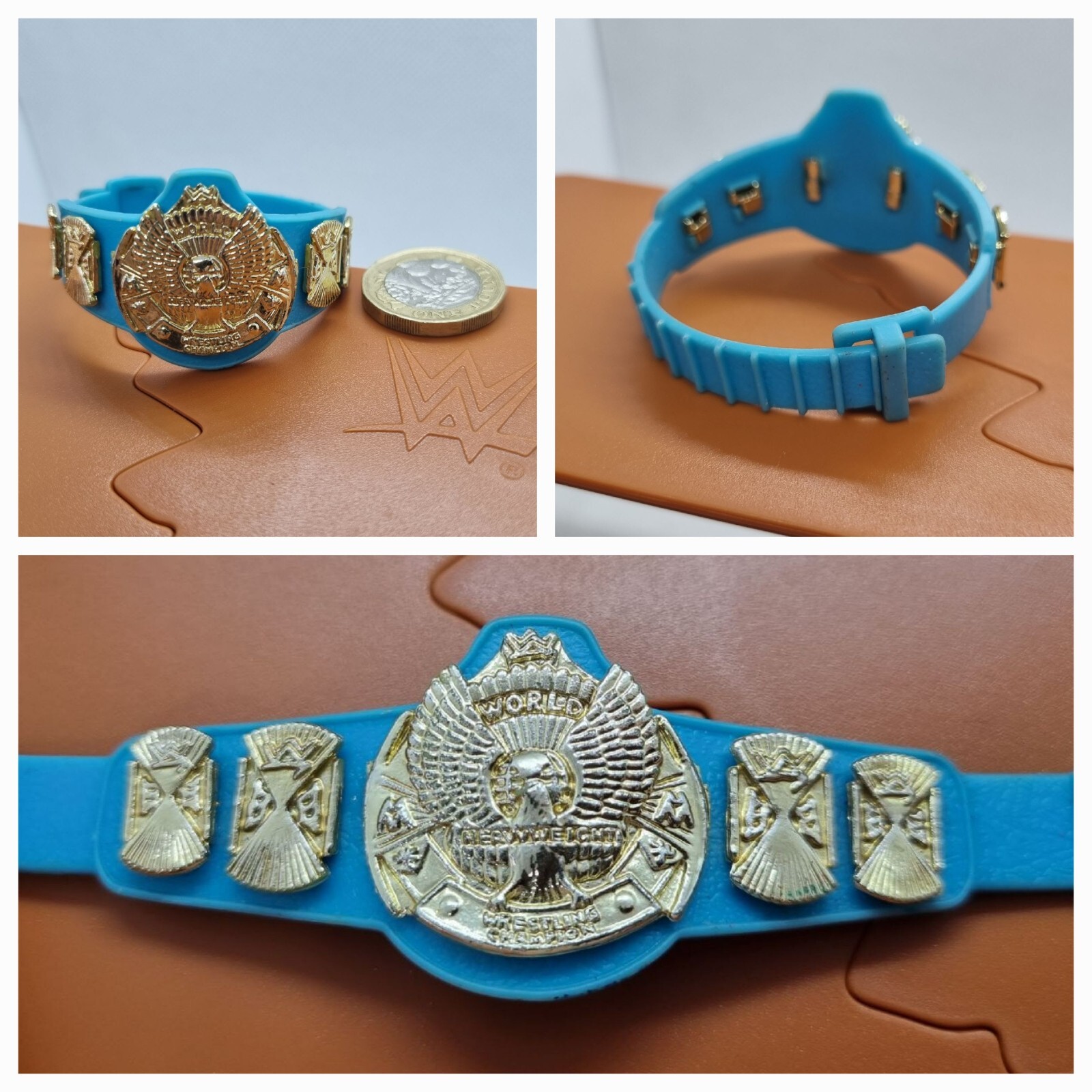 WWE WRESTLING ACTION FIGURE BELT ATTIRE WEAPON ACCESSORY CUSTOM BUNDLE ...