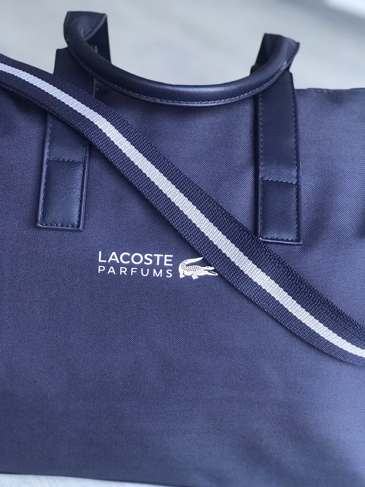 🆕LACOSTE WEEKEND BAG TRAVEL BAG GYM BAG DUFFLE HOLDALL NEW ...