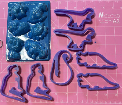 Jurassic Park JELL-O Purple Cookie Cutters Jello Jigglers | eBay