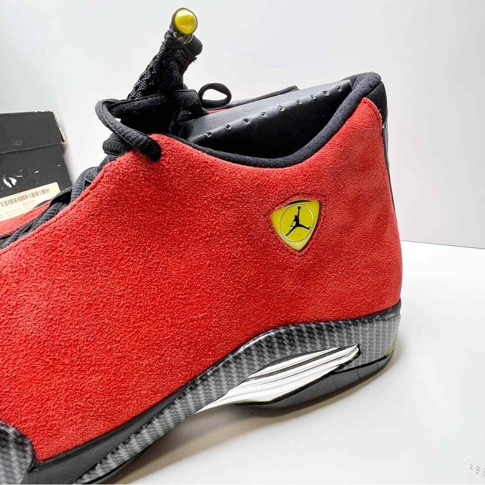 Nike Air Jordan 14 Retro "Ferrari" Challenge Red/Black/Yellow Men’s ...