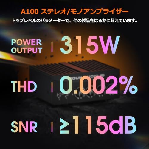 Douk Audio & Nobdound A100 HIFI Power Amplifier with PFFB TPA3255 Class ...