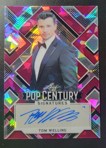 2022 LEAF POP CENTURY TOM WELLING AUTO AUTOGRAPH SIGNED SMALLVILLE #10/ ...