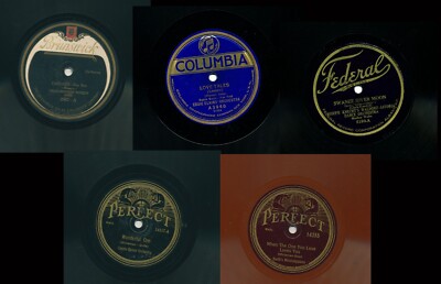 LOT of 5 DANCE BANDS 78 rpm Brunswick COLUMBIA Federal PERFECT | eBay