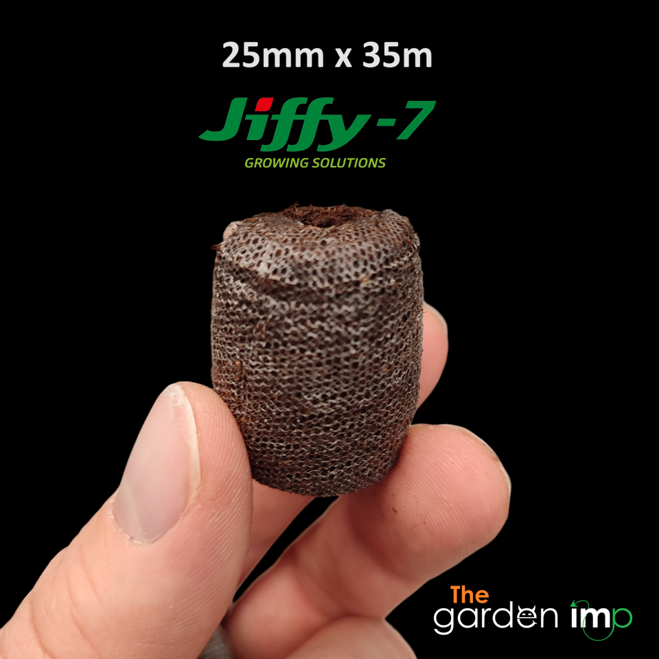 100 Jiffy 7 25mm Peat Pellets Propagation Plugs Seeds Cuttings ...