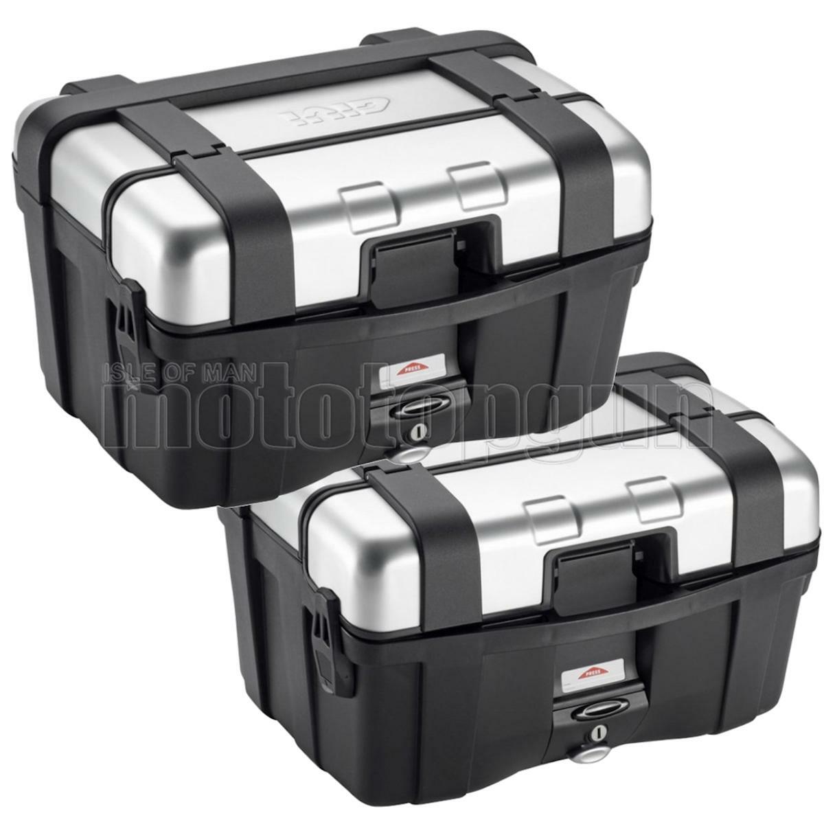 GIVI CASE TRK52B + SIDE-CASES TRK46N TRIUMPH BONNEVILLE T100 2019 19 ...
