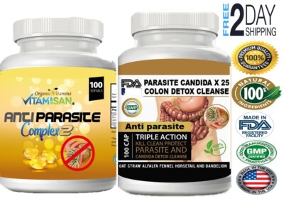 Advanced Parasite & Worm Intestinal Cleanse for Humans kit | eBay
