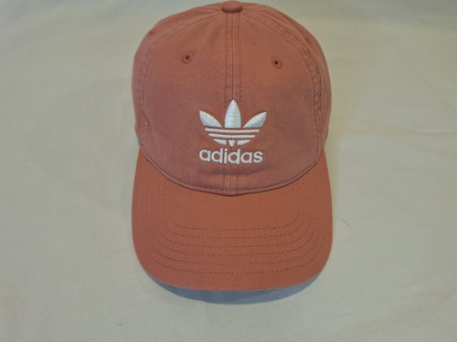 Adidas Women's Adjustable Strap Back White Logo Mauve RN#90288 OSFW | eBay