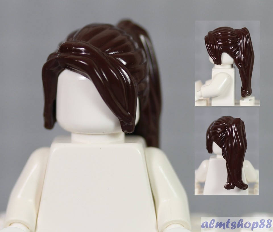 LEGO - FEMALE Hair Pieces - PICK YOUR COLORS & STYLE - Minifigure Wigs ...