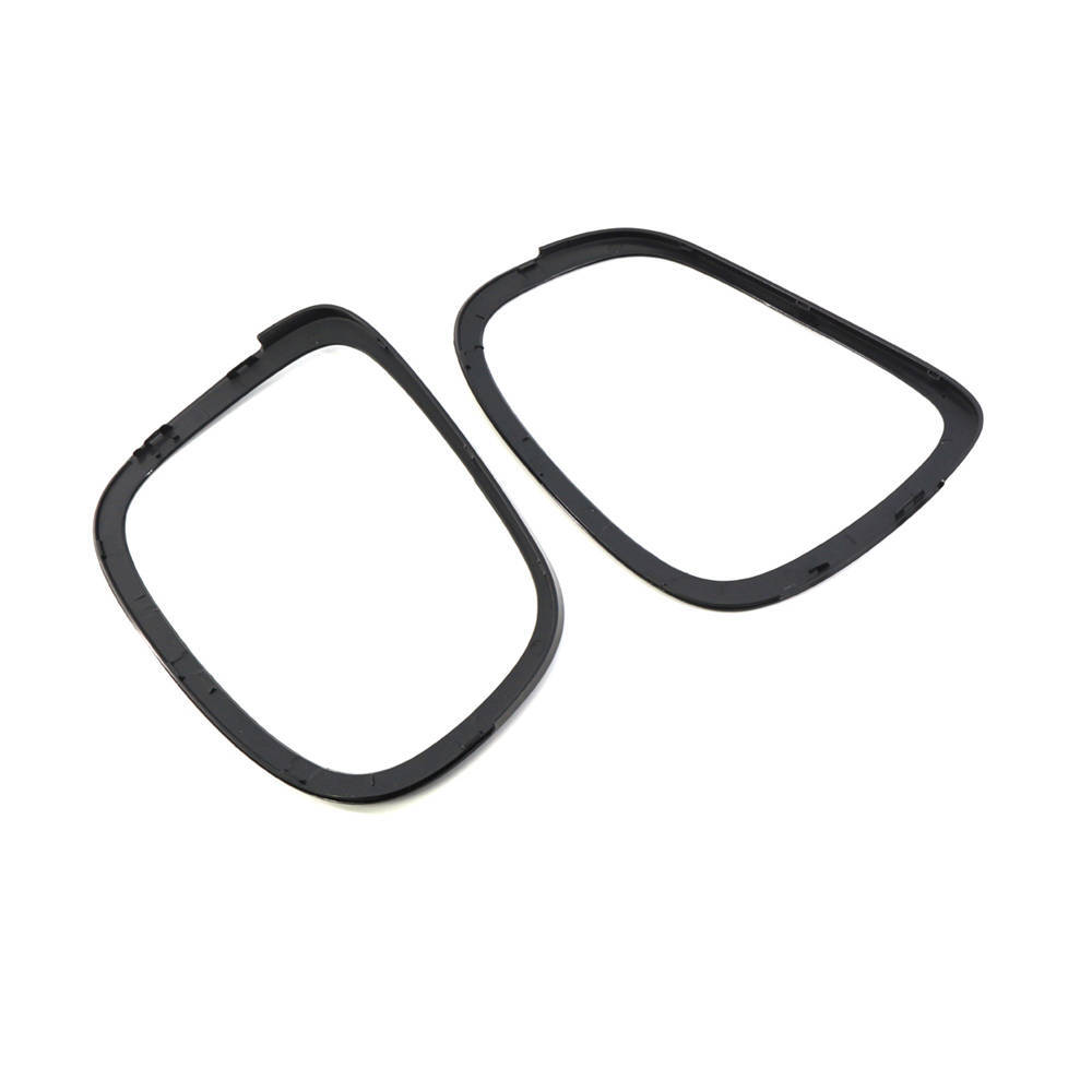 Glanz Schwarz Scheinwerfer Zierring+Rücklicht Blende Für Mini Cooper ...