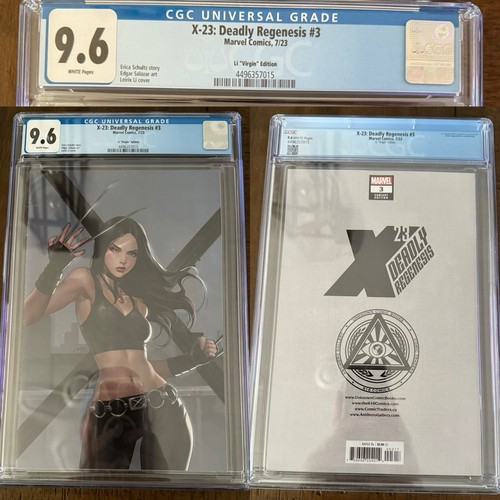 X-23 Deadly Regenesis #3 CHC 9.6 Leirix Li Cover | eBay