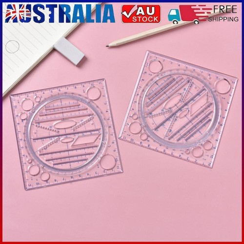 Rotating Drawing Template Art Design Geometry Circle Drafting Measuring ...