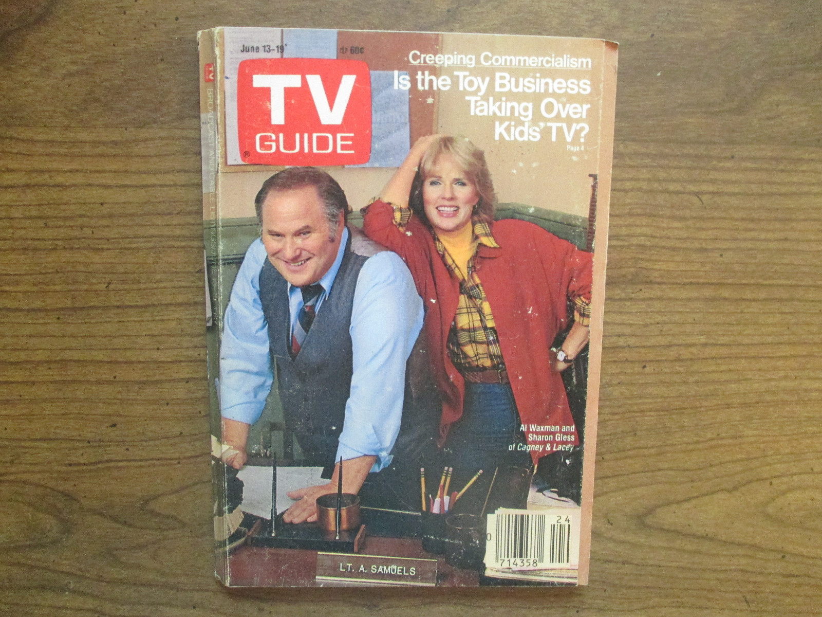 1987 TV Guide 3 Magazines Lot #45 Nightline, Cagney & Lacey, NOLA Ed VG ...