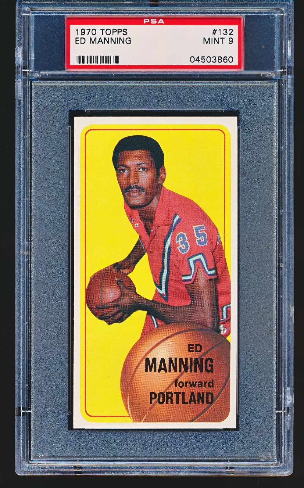 1970 Topps ED MANNING #132 PSA 9 | eBay