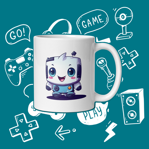 Bowble Video Game Character Mug Video Game Fan Gamer Mug Gamer Gift ...