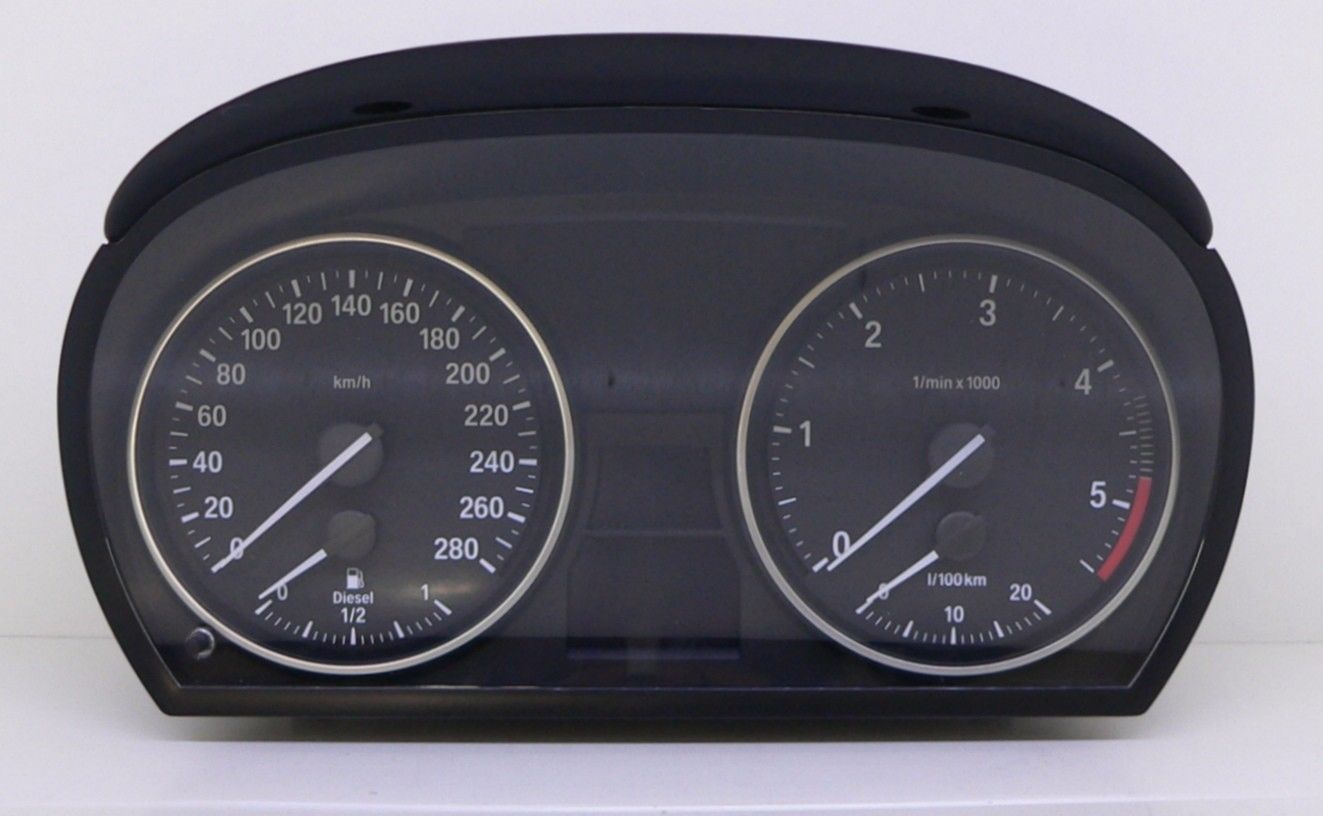 BMW SERIES 3 E90 E91 E92 E93 330D INSTRUMENT CLUSTER SPEEDOMETER ...