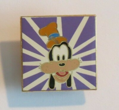 DISNEY DLR DISNEYLAND SUNBURST SERIES GOOFY FACE GREEN HAT PIN | eBay