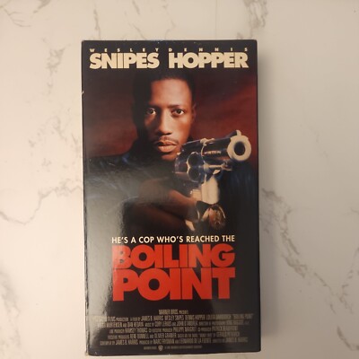 BOILING POINT Wesley Snipes VHS Tape, COMPLETE/TESTED SEE PHOTOS (VHS46 ...