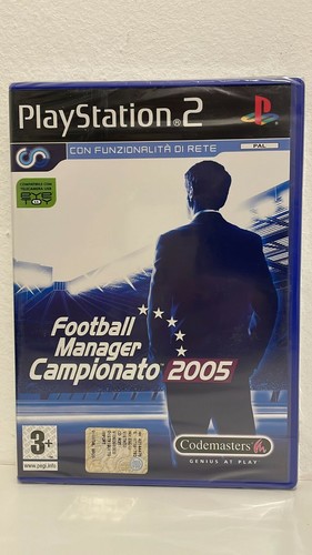 Jeu FOOTBALL MANAGER CHAMPIONNAT 2005 SONY PLAYSTATION 2 PS2 ITALIEN ...