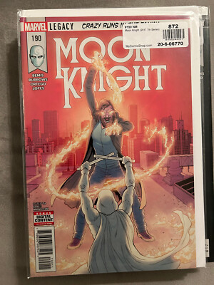 Moon Knight 190 (NM) -- Popular series by Max Bemis and Jacen Burrows ...