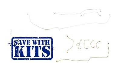 Mustang Brake Line Kit Disc Dual 1964 1965 1966 | eBay