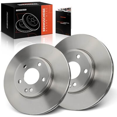 2x Brake Discs Pair 295mm Front for Mercedes-Benz A B CLA GLA-Class ...