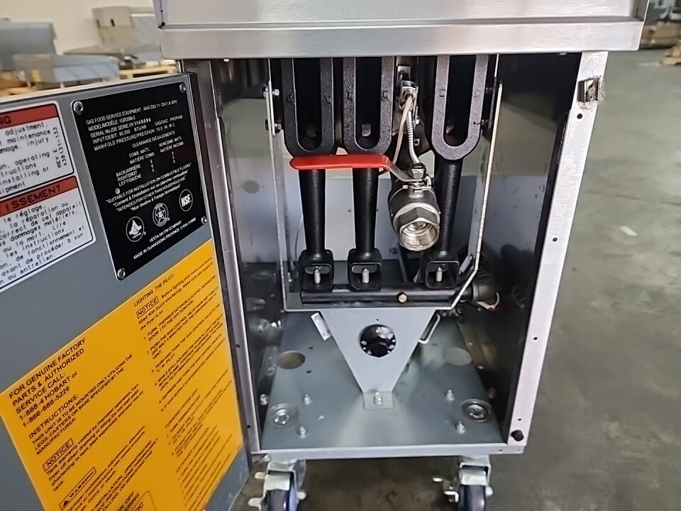 4348 Test Unit S/D Vulcan 35-40 lbs Capacity Deep Fryer, Model: 1GR35M ...