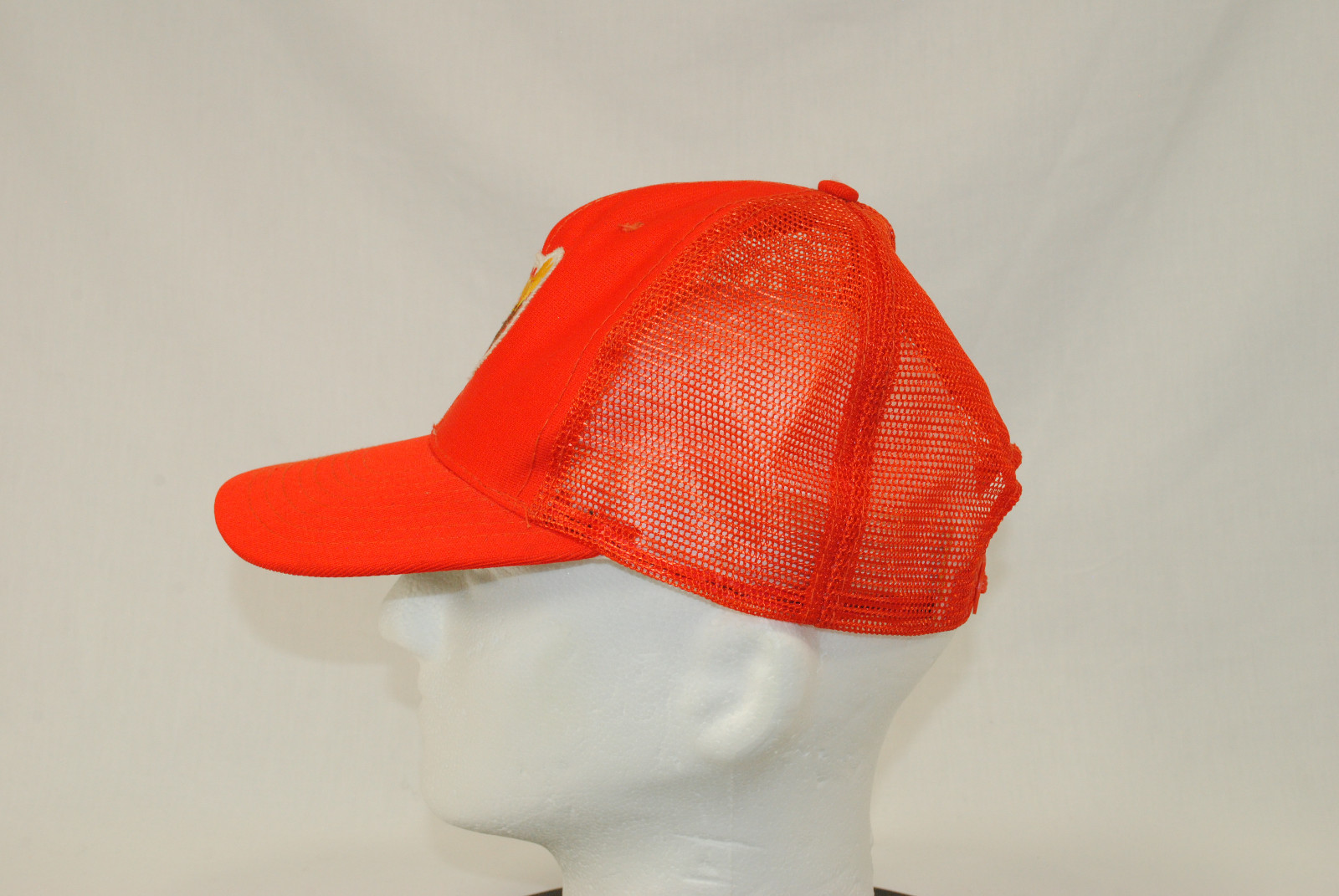 Loyal Order of Moose Orange Snapback Mesh Trucker Hat Baseball Cap ...